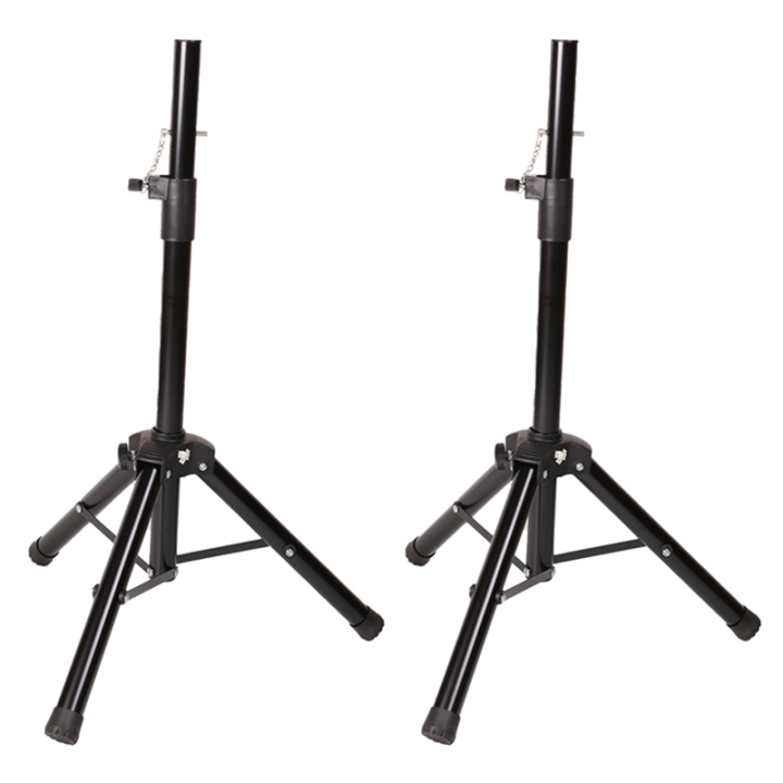 2X Speaker Stand Tripod Stand Audio Tripod KTV Outdoor Shelf Metal Floor Stand | Daraz.lk