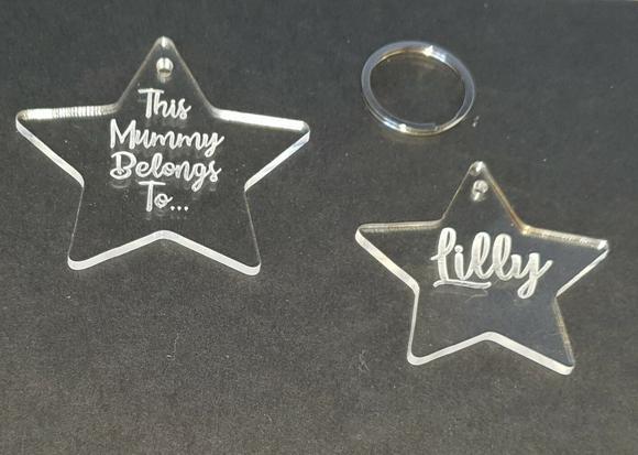 ACRYLIC CUSTOMIZED KEY TAG | Daraz.lk