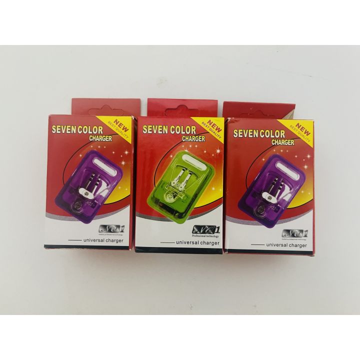 Universal Charger Seven Color Universal Battery Charger For Mobile ...