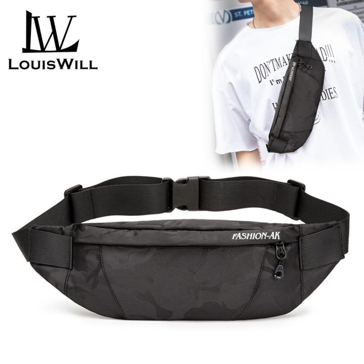 LouisWill Fanny Pack Pouch Side Crossbody Bag for Men | Daraz.lk
