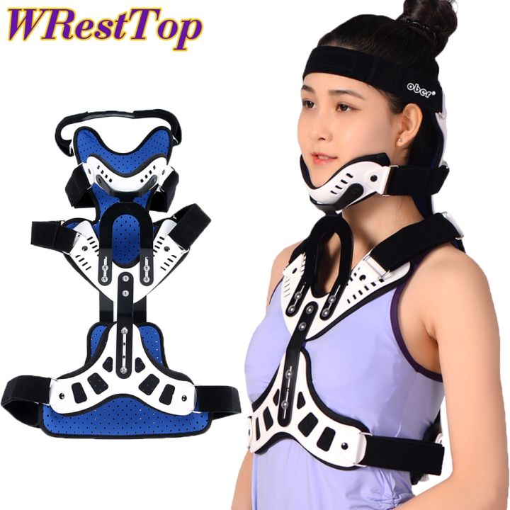 Posture Corrector Cervical Thoracic Orthotics, Adjustable Head Neck ...