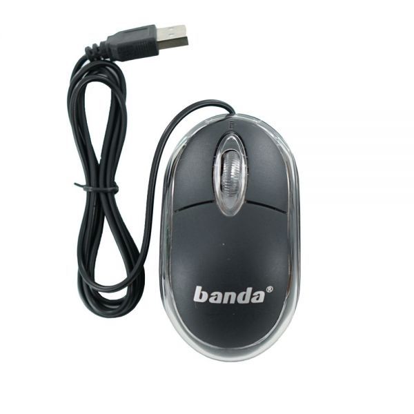 Banda b100 optical wired mouse | Daraz.lk