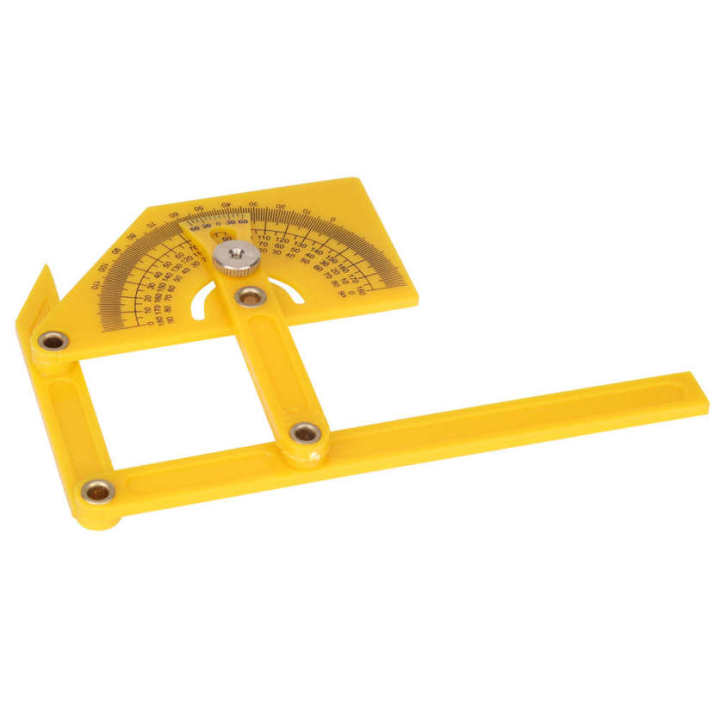 Miter Angle Arm Ruler 180 Goniometer Degree Finder Protractor Gauge ...