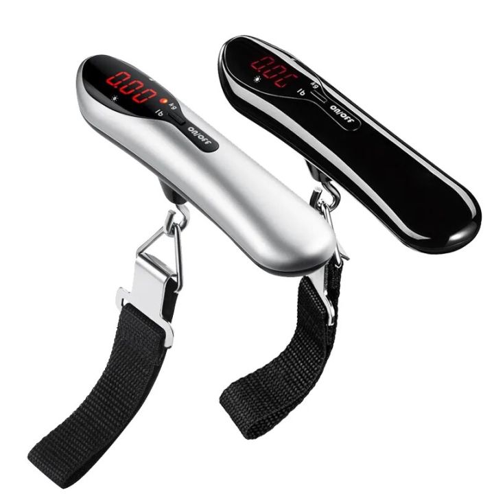 Luggage Scale with Battery Portable 50kg/110lb Electronic Hand Luggage ...