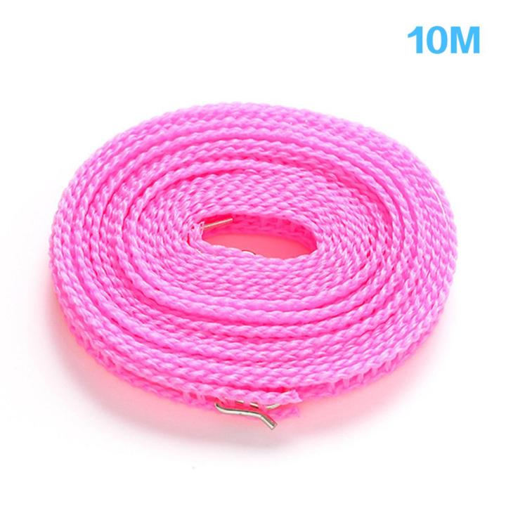 Outdoor Clothesline Nylon Non-Slip Laundry Line Rope Windproof Clothes ...