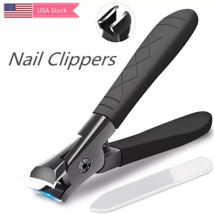 Thick Nail Cutters Strong Toe Nail Clippers Professional Stainless ...