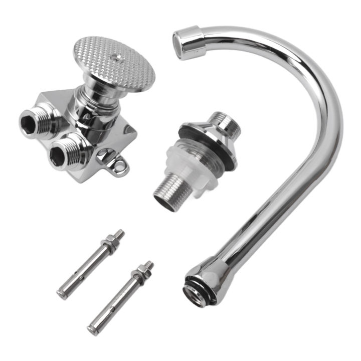 Foot Pedal Faucet Foot Valve Faucet Hands Touchless Durable Rapid Water ...