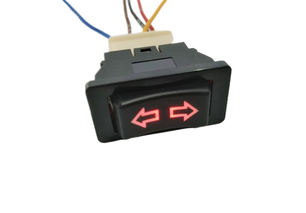 Car Universal Power Window Switch with Wiring Harness Socket 2 in 1 DC ...