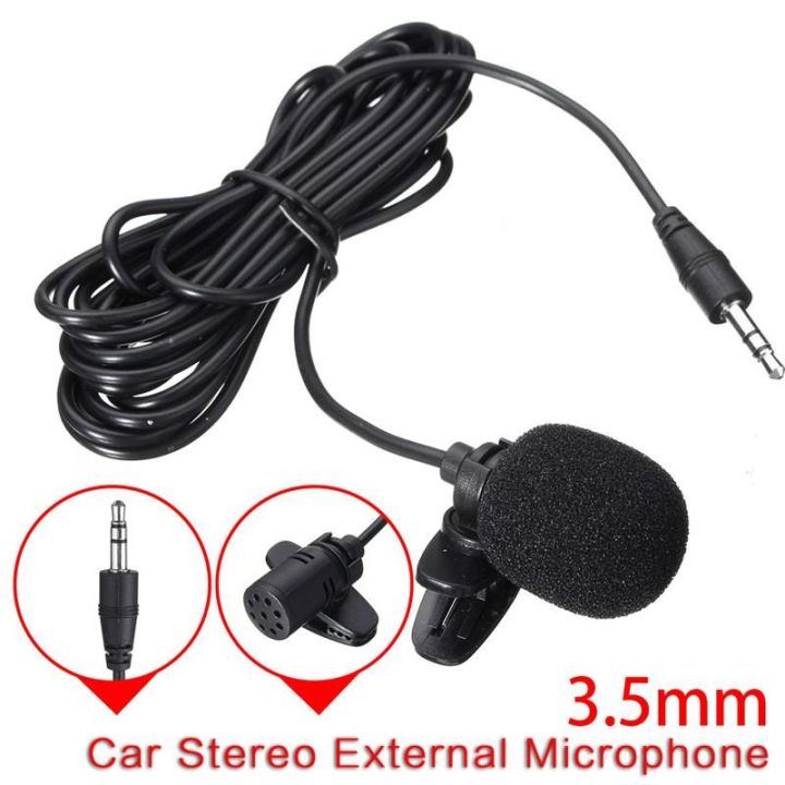 3.5mm Microphone Car Stereo Enabled Audio External Mic Kits - | Daraz.lk