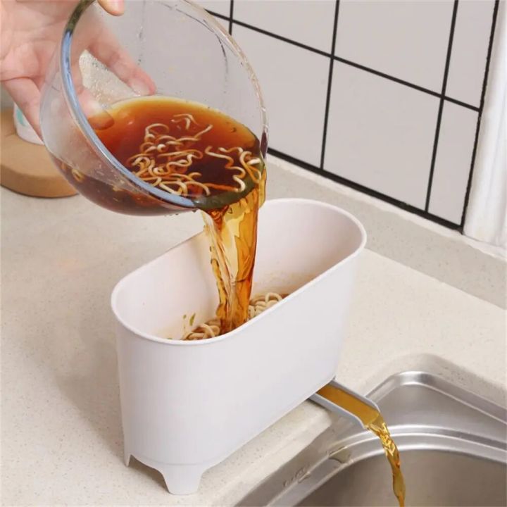 1 Pcs PP Household Kitchen Waste Bucket Strainer Multifunctional Drain ...