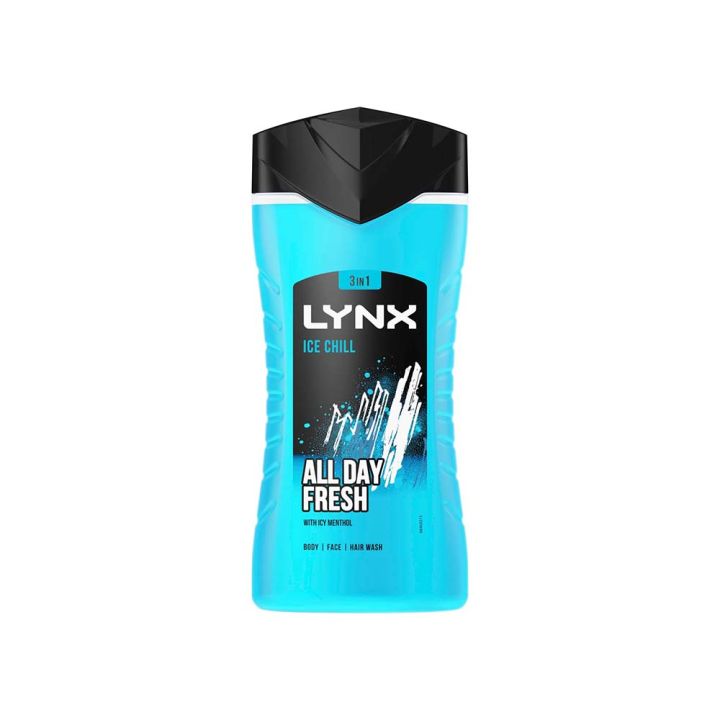 Lynx Ice Chill Shower Gel 225ml | Daraz.lk