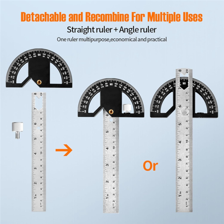 Protractors Angle Ruler Angle Finder Ruler Machinist Protractor Angle ...
