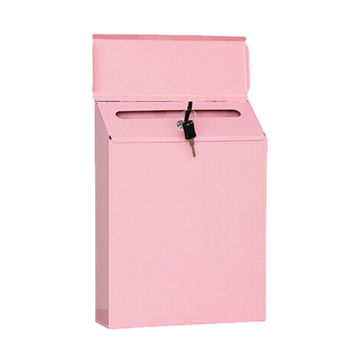1Pcs Modern Mailbox Comment Letter Deposit Suggestion Drop Box Secured ...
