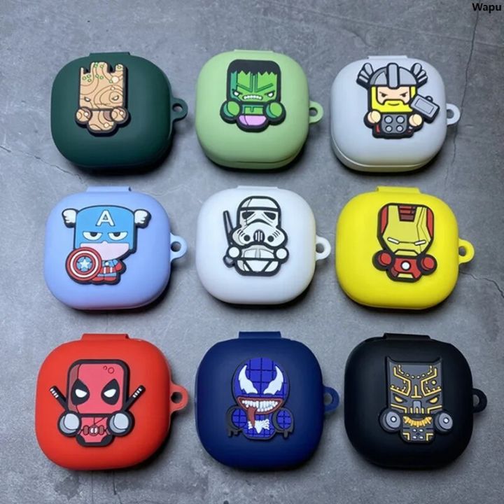 WapuHot Selling Cartoon Marvel Earphone Case For Samsung Galaxy Buds FE ...