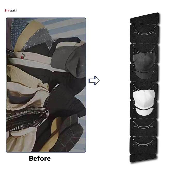 Baseball Caps Holder over The Door Hat Rack Versatile Use Back Wall ...