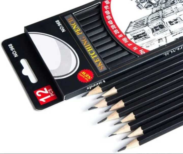 Sketch pencil 12 sized pcs Artist pencil SET | Daraz.lk
