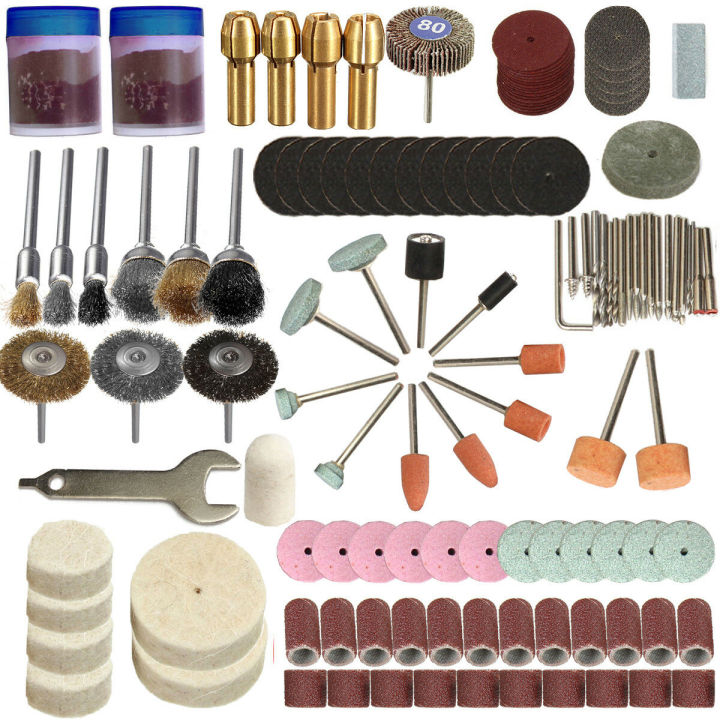 136pcs Rotary Tool Accessories Bit Set Polishing Kits Polishing Wheel ...