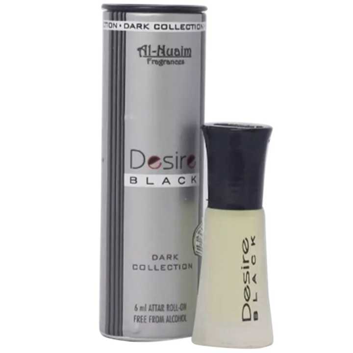 Al Nuaim Desire Black Attar Perfume 6ml - Luxury Long Lasting Oil Attar ...