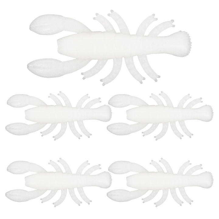 SuperRide Fish Lure Bait Rust-proof White Crayfish Shape Fish Lure Bait ...