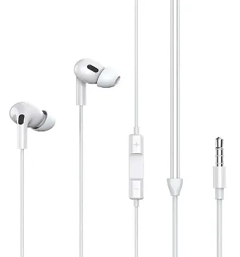 Corn Hi-Res Stereo Wired Earphones With Mic | Daraz.lk