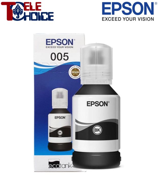 005 INK BLACK FOR EPSON PRINTER M1170 / M3180 / M1100 / M1120 120ML [ID ...