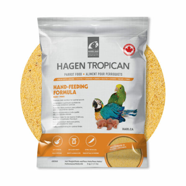 Hagen Tropican Hand-Feeding Formula for All Baby Birds, Mash 100g MADE ...
