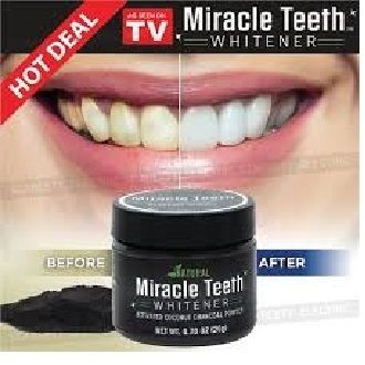 Miracle Teeth Whitening * Tooth Powder | Daraz.lk