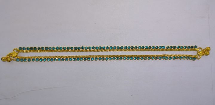 Kolusu GOLD Plated Blue stone | Daraz.lk