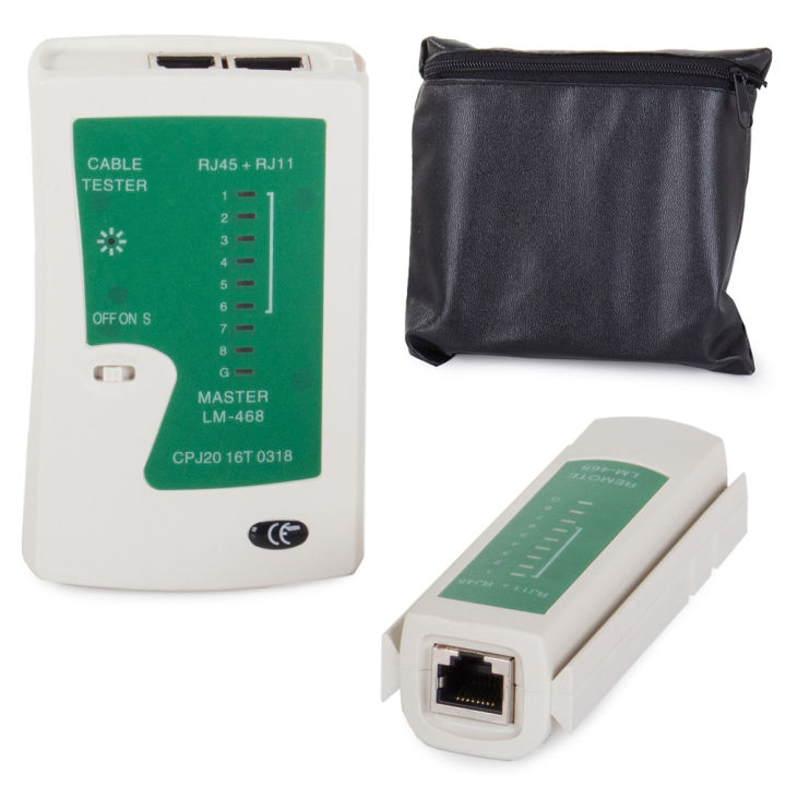 Network Cable Tester RJ45 RJ11 RJ12 CAT5 | Daraz.lk
