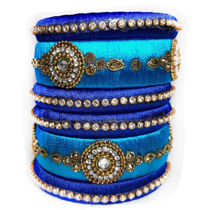 Silk Thread Bangles | Daraz.lk