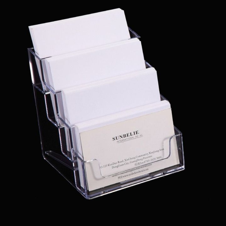 Office Suppiles Desktop Table Organizer Desk Shelf Box Four-compartment ...
