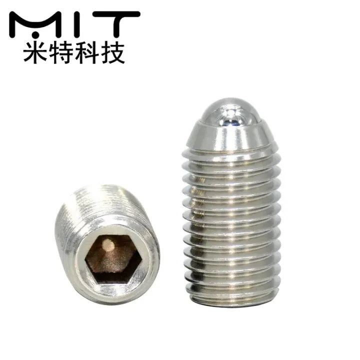 MTBZ Satinless Steel Spring Ball Plungers And Internal Hexgon Roller ...