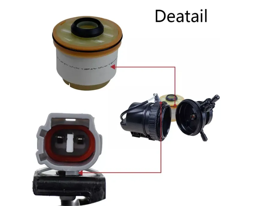Fuel Filter Box With Filter 23300-0L041 F193 Toyota HiAce KDH Hilux ...