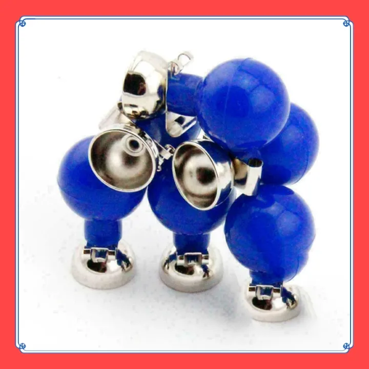 ShopSphere VibeVendor 6pcs Nickel-Plated Chest Suction Cup Bulb ECG/EKG ...