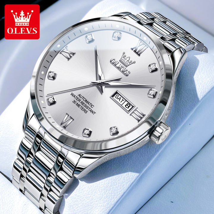 OLEVS 9946 Luxury Men's Watch Classic Brand Automatic Mechanical Watch ...
