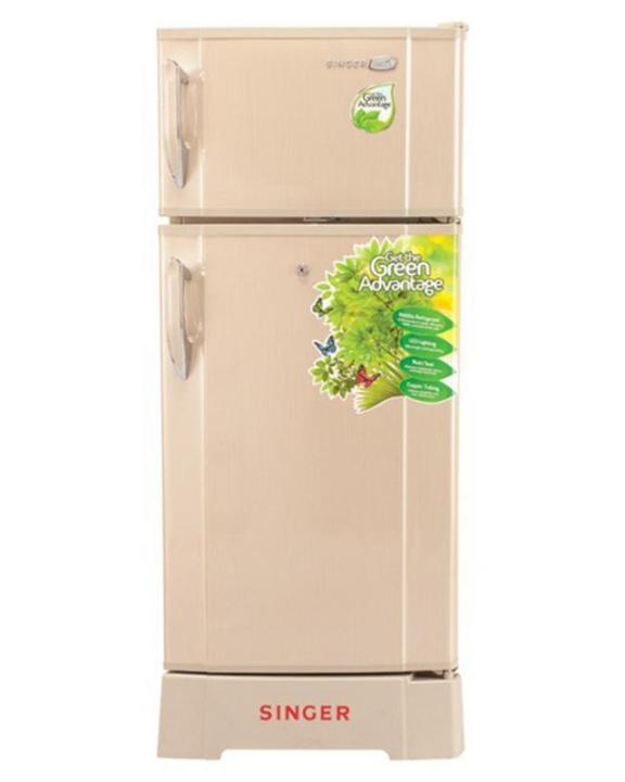 Singer Double Door Refrigerator - 185L - Beige - GEO200D | Daraz.lk