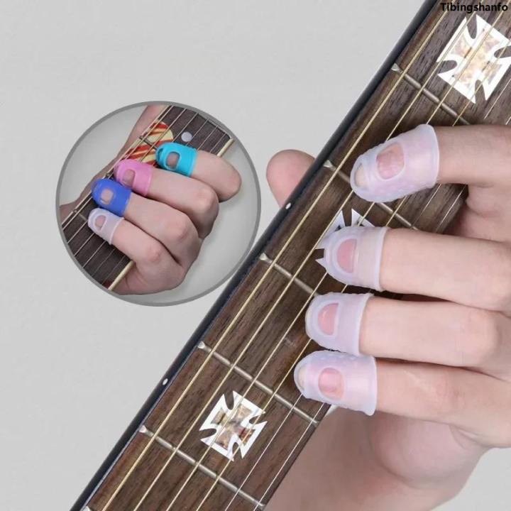TibingshanfoSales promotion Ultra-thin Left Hand Guitar Fingertip ...