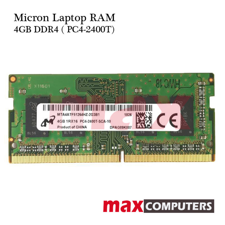 Laptop RAM DDR4 4GB PC3-2400T | Daraz.lk