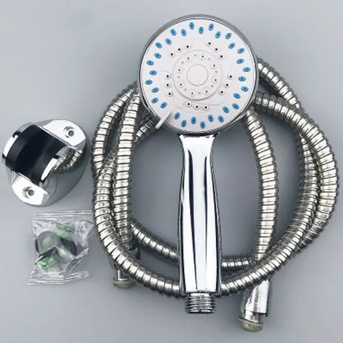 Hand shower set complete Chain 1CM shower head Universal Pressure ...
