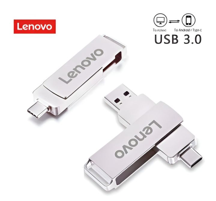 lenovo Usb 3.0 Flash Drives Metal Pendrive High Speed Portable Usb ...