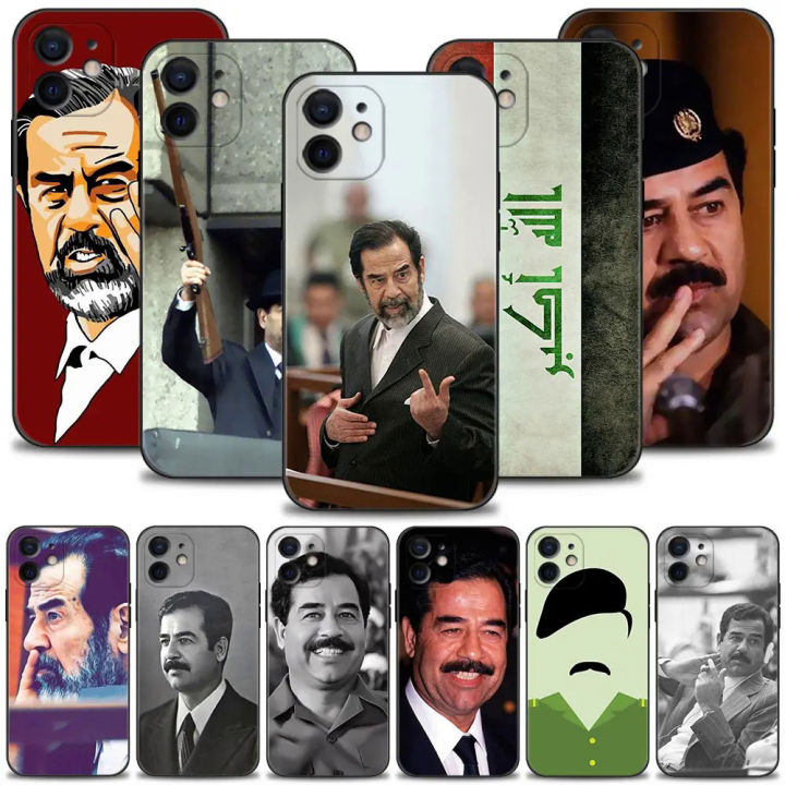 【Poggioio】Saddam Hussein Iraq Smart Case For Apple iPhone 15 14 13 12 11 Pro Max Mini XS Max XR ...