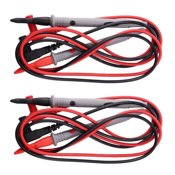 Spreeshop 2 Pair Cord Tester Cable for Voltmetre Ohmmeter Multimeter ...