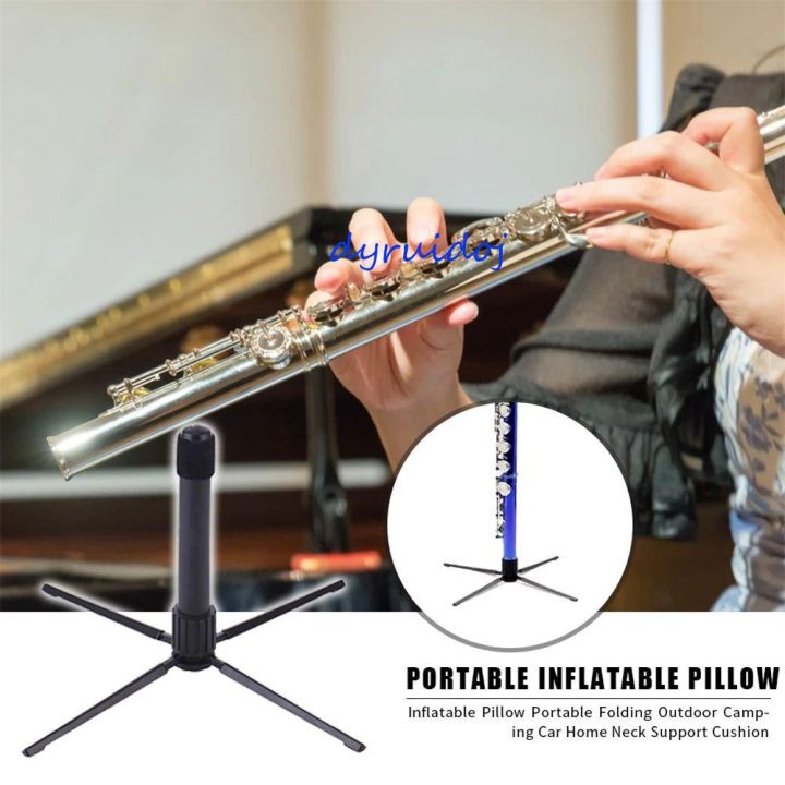 DYRUIDOJ Flute Stand Portable Foldable Woodwind Instruments Rack ...