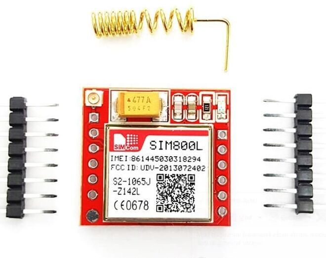 SIM800L GSM GPRS Module Micro SIM Quad-band TTL SIM800 for Arduino ...