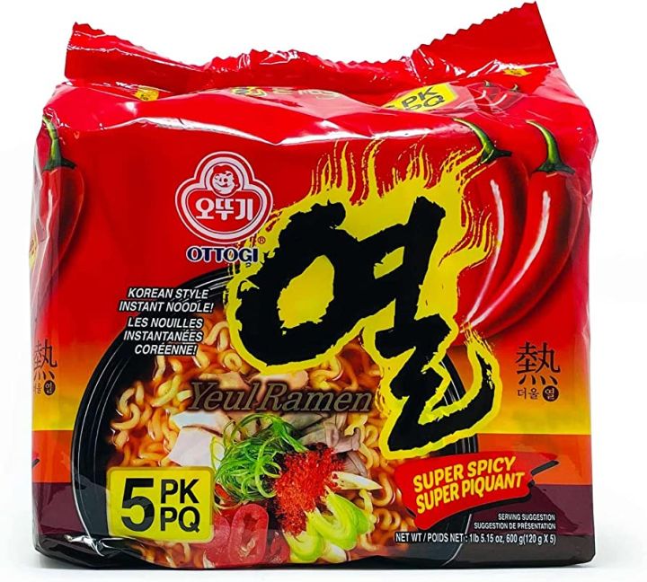 Yeul Ramen Noodles Korean Fire Hot Chicken Flavor Instant 120g | Daraz.lk