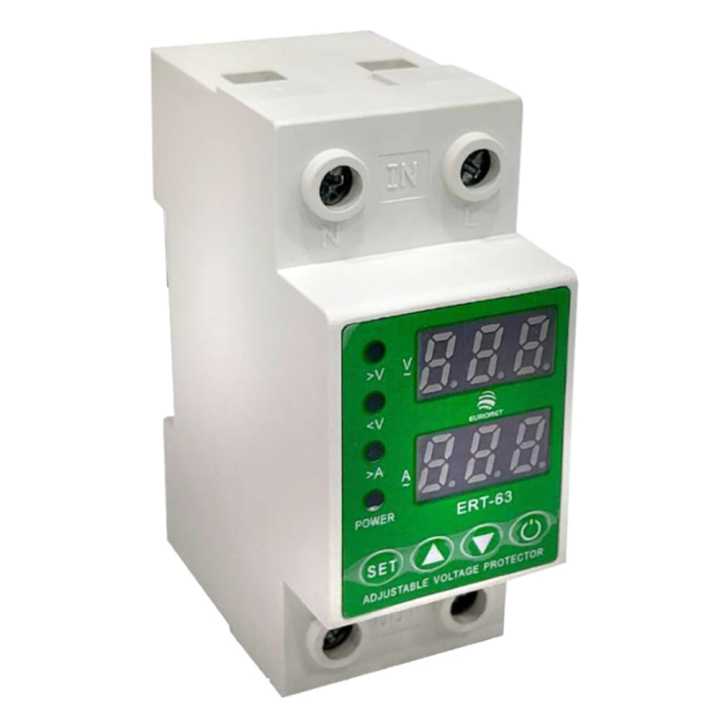 EURONET ADJUSTABLE VOLTAGE CURRENT PROTECTOR 63A | Daraz.lk