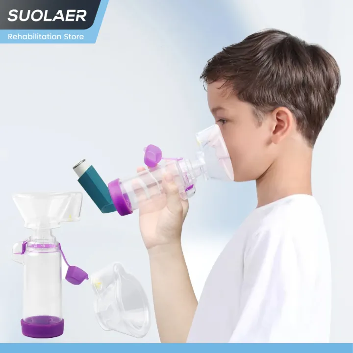 Portable Inhaler Cup Universal Nebulizer Spacer Mist Storage Tank ...