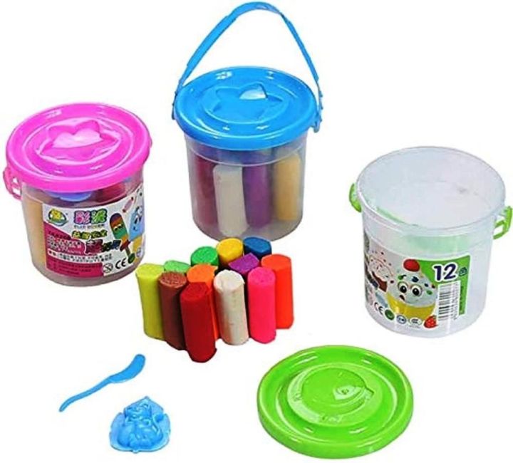 clay Doh Creative Kit in a Jar Arts and Crafts Toy for Kids 3 Years and ...