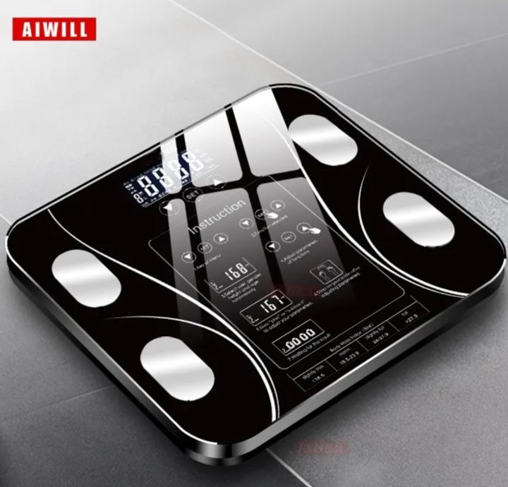 Bluetooth Body Fat Scale Height and Fat Loss Instrument Ultra-accurate ...