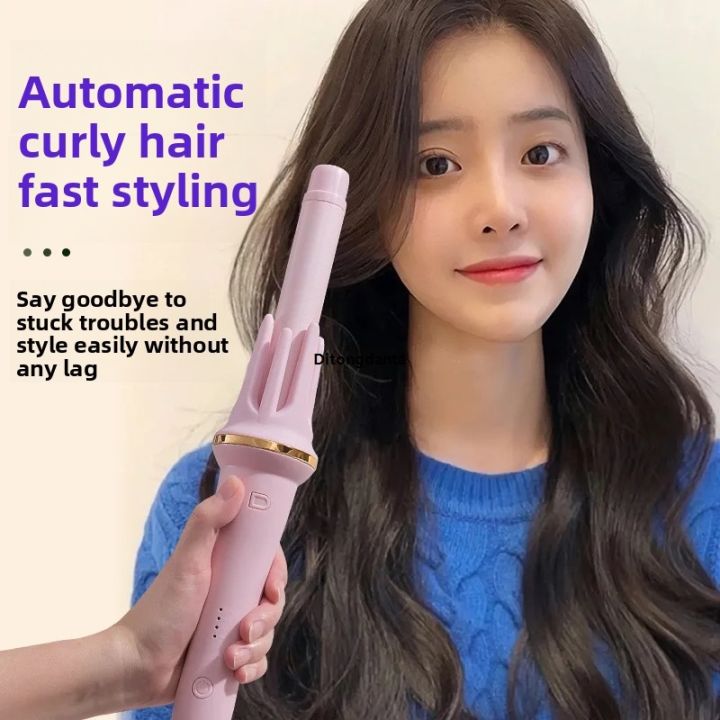 HOT Hairstyle Big Tool Wave Electric Automatic Negative Ion Curling ...
